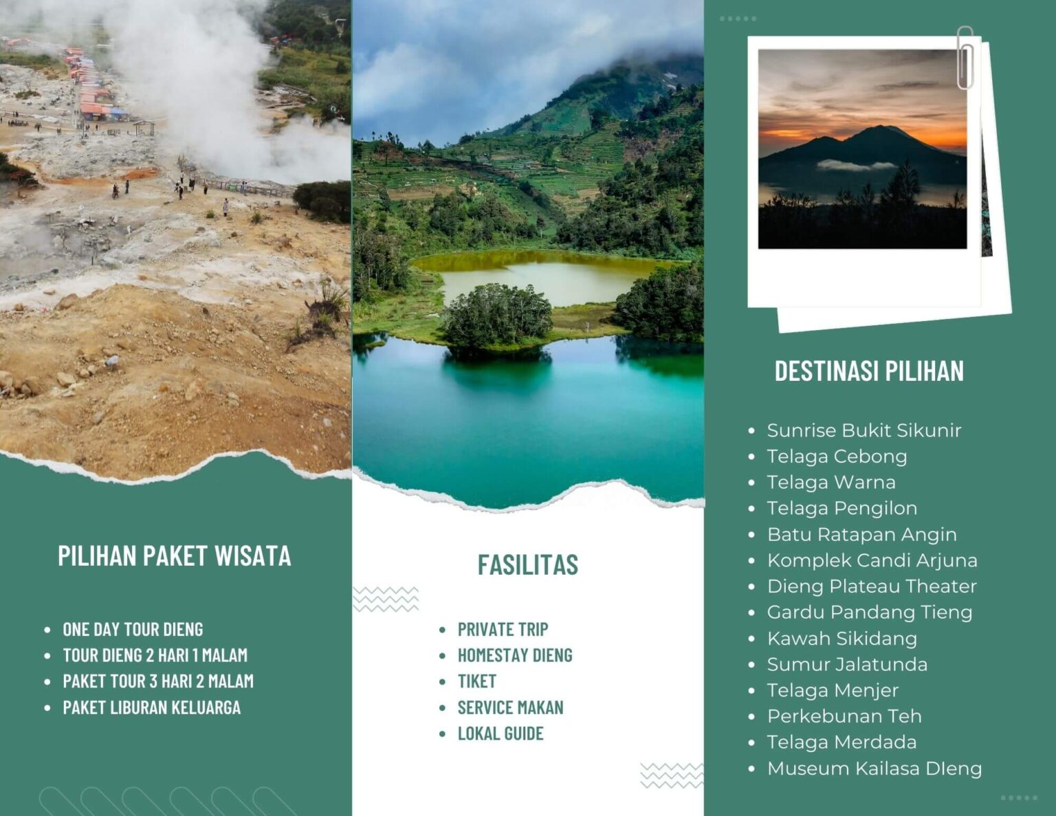 Paket wisata Dieng – Tour Dieng Wonosobo 2026